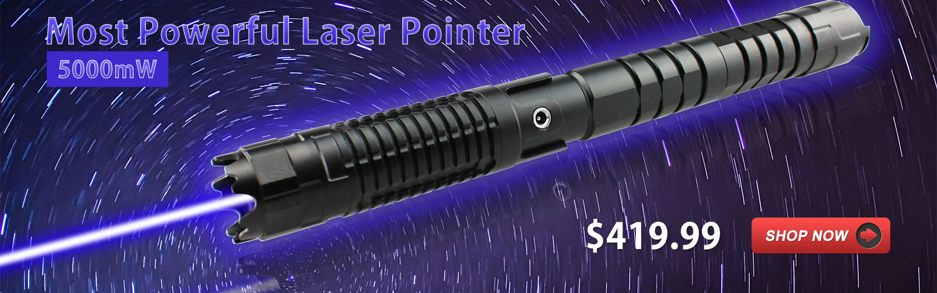 Laser Pointer Pen | Blue, Green, Red, Purple Lasers at Boomlasers.com
